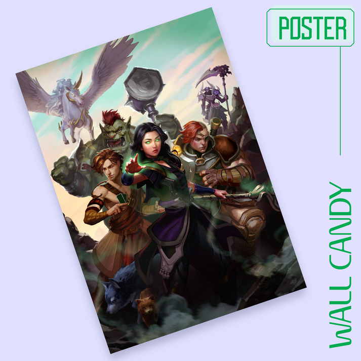 Dream of Arcturus - Heroes Poster – The Dream of Arcturus Online Store