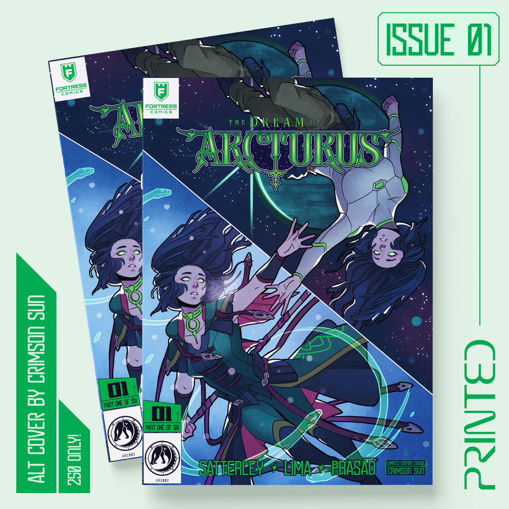 The Dream of Arcturus - Issue 1 - Ltd Edition Alt Cover #1 – The Dream of Arcturus Online Store